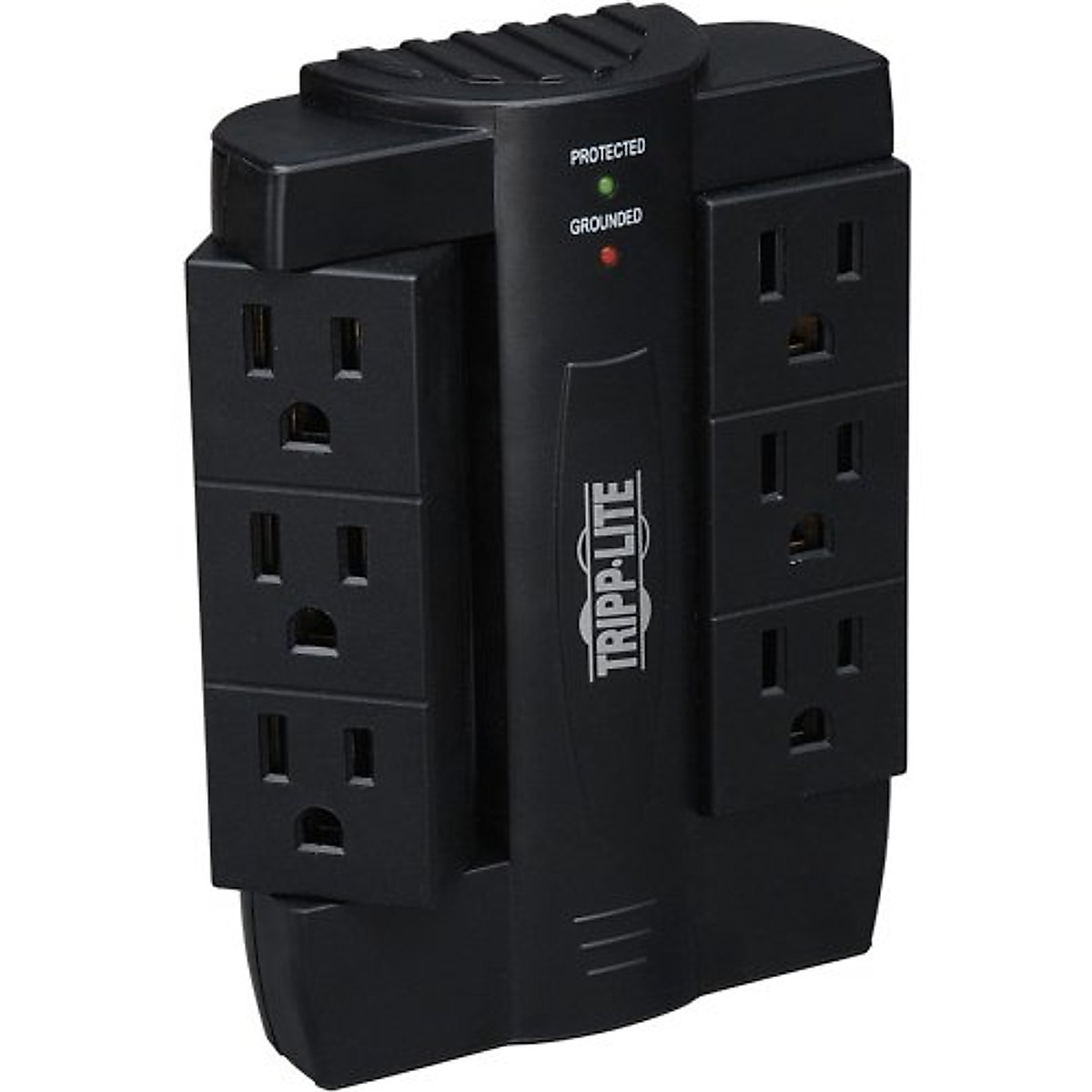 Tripp Lite Protect It! SWIVEL6 6-Outlet Surge Suppressor - Receptacles: 6 x NEMA 5-15R - 1500J