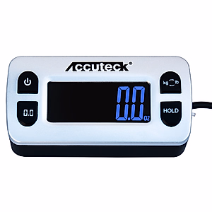 ACCUTECK ShipPro 110lbs x 0.1 oz. Digital Shipping Postal Scale, Black (W-8580-110-Black)