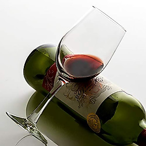 UMI UMIZILI 12 Ounce - Set of 12, Classic Durable Red/White Wine Glasses For Party