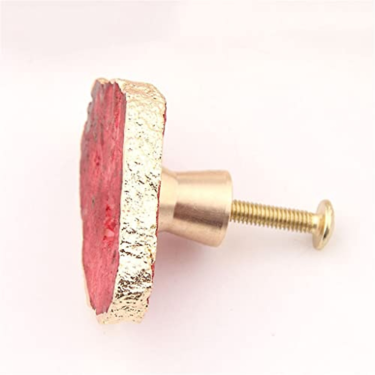 BITACS Crystal Brass Handle Drawer Kitchen Cabinet Closet Door Knob Crystal Drawer Handle (Color : F, Size : As The Picture Shows)