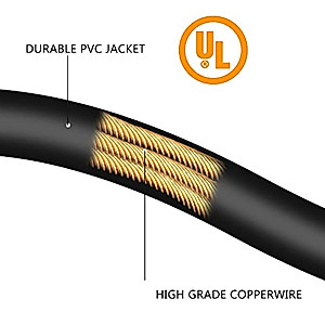 S7 50 Amp Generator Extension Cord, 13FT STW 6/3 + 8/1 Power Cord N14-50P & SS2-50R & CS6364 Twist Lock Connectors