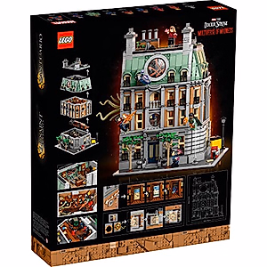 LEGO Marvel Sanctum Sanctorum 76218, 3-Story Modular Building Set, Avengers Movie Collectible, 9 Minifigures Including Doctor Strange, Wong, Spider-Man, Iron Man and The Scarlet Witch