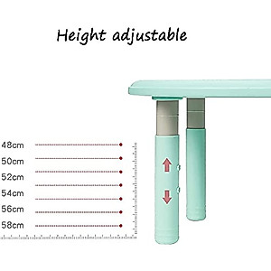 Walnut Plastic Children Table and Chair Set Chairs Furniture Sets Kids Chair and Study Table Sets Dinner Toy Furniture Set Height Adjustable