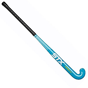 STX Field Hockey Start Pack - Junior with 34" Stick, Shin Guards, Bag & Balls, Black/Teal (FH 962 BE/34)