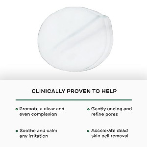 Replenix Gly-Sal 10-2 Clarifying Pads, Medical-Grade Exfoliating Cleansing Wipes for Acne-Prone Skin, Oil-Free Facial Treatment with Witch Hazel, 10% Glycolic & 2% Salicylic Acids (60 ct.)