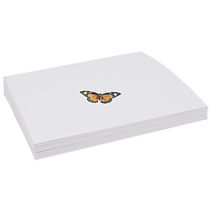 Monarch Butterfly Place Cards, Set of 25, Pre-cut and Scored - Wedding, Party, Dinner, and Special Events - Made in the USA
