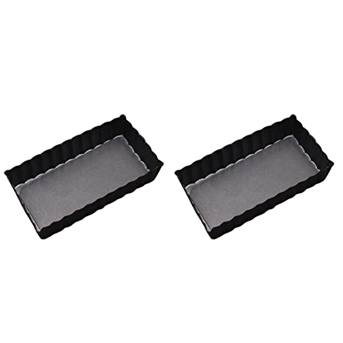 Luxshiny Pasties Grill Pan 2pcs 4 Non Loose Bread Tart Pan Quiche Tool with Dessert Cake Kitchen Removable Bakeware Loaf Stick Nonstick Inch Pie Bottom Baking Grill Pan Grill Pan Grill Pan Grill Pan