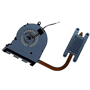 Rangale Replacement Cooling Fan with Heatsink for Dell Insipron 5565 5567 5767 15.6" Series Integrated Graphics Version Laptop T6X66 0T6X66