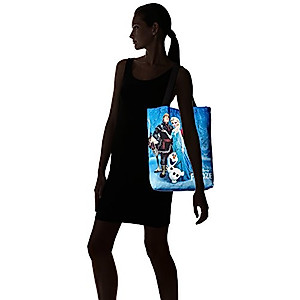 Concept One Handbags Frozen Group Shot Sublimation Print Shoulder Bag, Royal, One Size