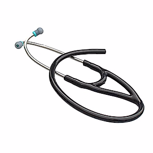 Compatible Replacement Tube by CardioTubes fits Littmann(r) MasterCardiologyI(r) and Littmann(r) Cardiology III(r) Stethoscopes - 7mm Binaurals BLACK TUBING