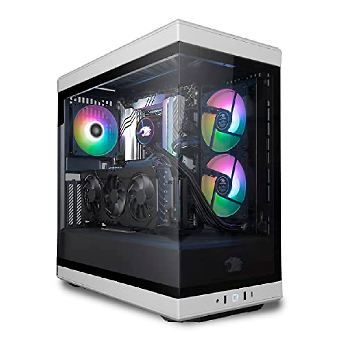 iBuyPower Gaming PC Computer Desktop Y40WA9N46T01 (AMD Ryzen 9 7900x, RTX 4060Ti 8GB, 32GB DDR5 5200 RGB (16x2), 2TB NVMe SSD, Windows 11 Home)