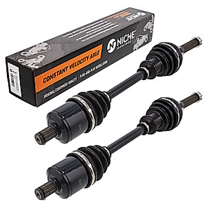 NICHE Front Rear CV Drive Shaft Axle Set Kit for 2007-2012 Polaris Sportsman 500 800 1332881 1332935