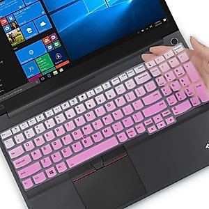 Keyboard Cover for 15.6" Lenovo ThinkPad E15 Gen 4/3/2, ThinkPad L15 Gen 2/1, ThinkPad T15 T15p T15g P15 P15s P15v Gen 3/2/1, ThinkPad E580 E590 E595 L580 L590 P52 P53 P72 P73 T570 T575 T580 T590 -OP