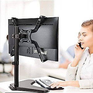HUANUO Universal VESA Mount Adapter Kit, Non-VESA Adapter for 17 to 27 Inch Monitor Screens to 75x75 VESA Mount