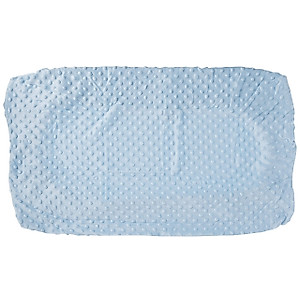 Carter's Changing Pad Cover Plush Velboa Bubble Dot - Sage