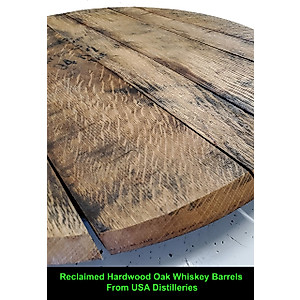 CBW Personalized Custom Beer Sign for Home Bar Tavern Pub Beer Mugs on Oak Barrel Lid Wall Art Whiskey Barrel Gift Man Cave Natural Wood Brown Large Wall Decor?