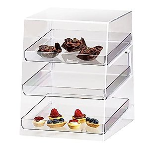 Cal-Mil P257 Classic Display Case, 10" W x 15" D x 13.5" H, Clear