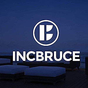 Incbruce 3-Piece Outdoor Lounge Chair Set, 2 Stretching Sofa Chairs and 1 Umbrella Stand Side Square Table, Adjustable Patio Lounge Recliner Set for Garden, Pool, Yard - Peacock Blue