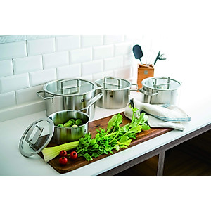 Zwilling 66467-240 Vitality Serving Pan, 9.4 inches (24 cm), 3 L), Stainless Steel, Two-Handed, 3-Layer Base, Casserole, Induction Safe, Dishwasher Safe, 10 Year Warranty