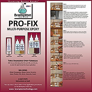 Brampton Epoxy PRO-FIX 5&15 Quick Cure - Golf Club Repair.85 Ounces