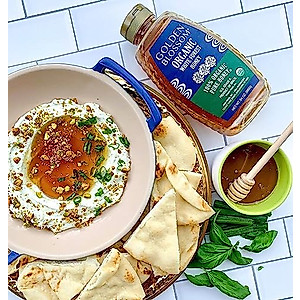 Golden Blossom 100% Organic White Forest Pure Honey (732624) 12 oz