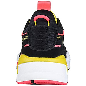 PUMA Men's RS-X Sneaker, Black-Sulphur, 6.5