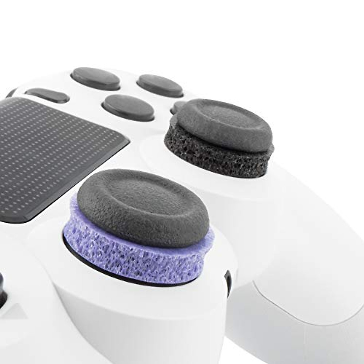 KontrolFreek Precision Rings | Aim Assist Motion Control for Playstation 4 (PS4), Xbox One, Switch Pro & Scuf Controller (Black/Purple/Green)