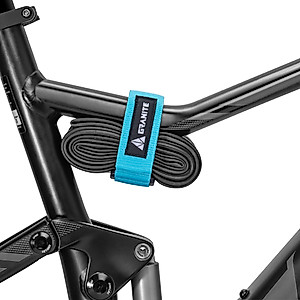 Granite Rockband MTB Frame Carrier Strap for Inner Tubes and Bike Tool Kit, Bike Storage Solution for Attaching Extra Gear on Your Mountain Bike, BMX Bike, Road Bike and Gravel Bike (Turq)