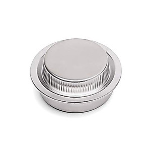 Jarware 3 in 1 Mason Jar Spiralizer Lid, Wide Mouth, Stainless Steel