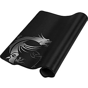 MSI Agility GD30 - Gaming Mouse Pad, Silk Gaming Fabric Surface, Soft Seamed Edges, Anti-Slip Base - 450 x 400 x 3 mm