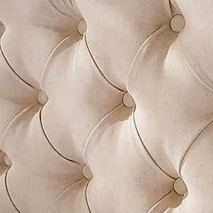 Christopher Knight Home Jezebel Fabric Headboard, Queen / Full, Beige