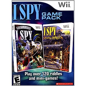 Ultimate I Spy/I Spy Spooky Mansion - Game Pack - Nintendo Wii