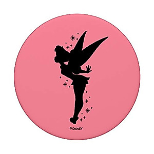 Disney Peter Pan Tinker Bell Pixie Dust Silhouette Pink PopSockets PopGrip: Swappable Grip for Phones & Tablets