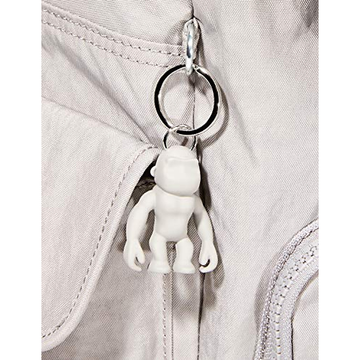 Kipling Women's City Pack Backpack Handbag, Grey Grey, 18.5x32x37 cm (LxWxH)