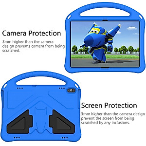 for Lenovo Tab M10 HD TB-X505F TB-X505L Tablet Case for Kids - Durable Lightweight EVA Shockproof Protective Handle Stand Cover for Lenovo Tab M10 10.1"