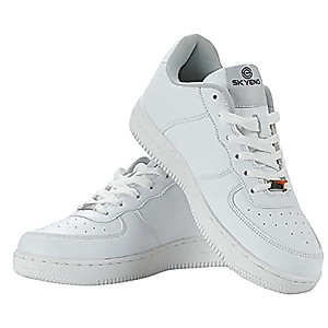 Unisex-Adult Basketball Shoe White