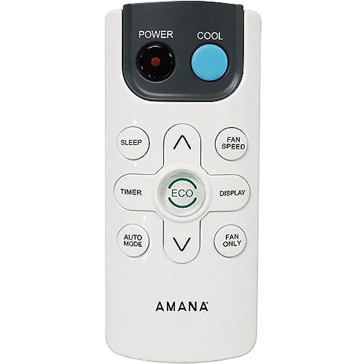 Amana 22,000 BTU 230V Digital Window-Mounted Air Conditioner and Dehumidifier with Remote Control for Large Rooms up to 1,400 Sq.Ft, AC Window Unit for Home, Living Room, Bedroom with Fan Only Mode