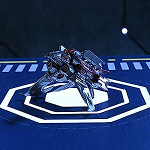 Interplay UK Snap Ships Locust K.L.A.W. Stealth Craft