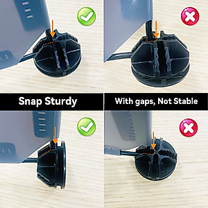 Shoe Rack Organizer, 4 Cube 8 Tier Covered Shoe Rack Cabinet 16 Pair Freestanding DIY Storage Shelves Plastic Shoe Rack for Closet Entryway Hallway Bedroom or Garage, Dark Grey