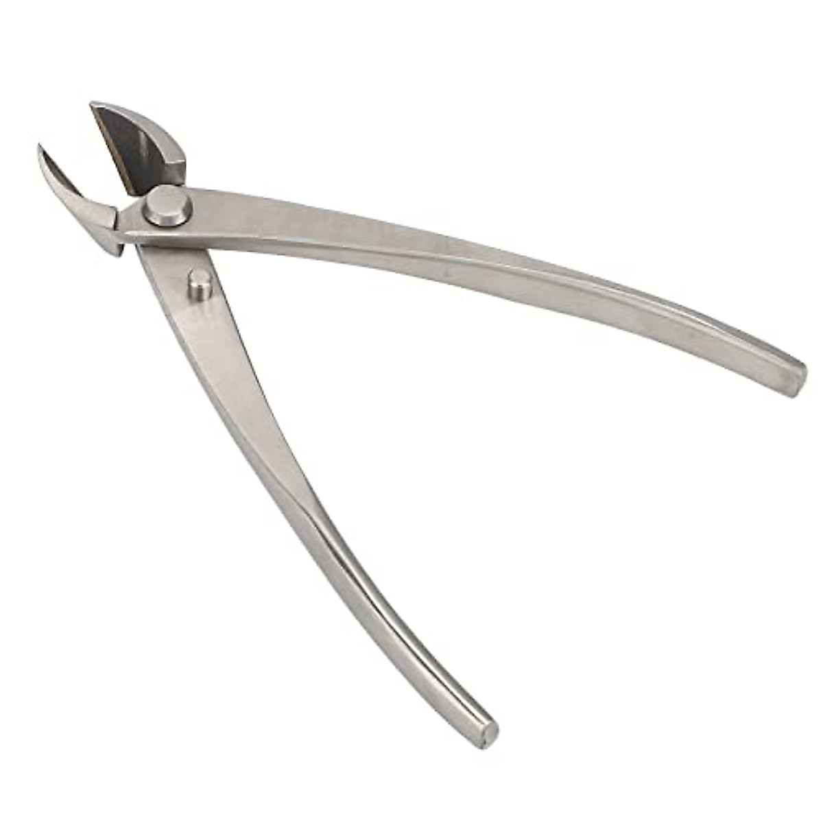 Hand Forged Bonsai Concave Branch Cutter, 165mm Round Concave Branch Cutter, Stainless Steel Bonsai Tree Knob Cutter Concave Cutter, Bonsai Cutting Tool for Garden