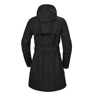 Helly-Hansen Womens Welsey Ii Trench, 990 Black, Large