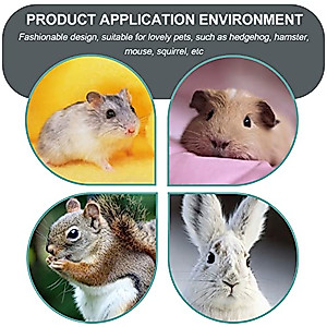 UKCOCO Hamster Tunnel Tube, Small Animals Hideout Nest DIY Arched Hiding Interactive Toy for Rabbit Squirrel Chinchilla Ferrets Rat