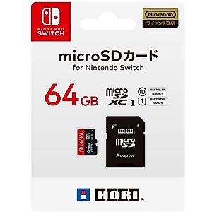 【Nintendo Switch対応】 マイクロSDカード64GB for Nintendo Switch
