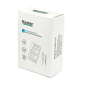 Kastar 4-Pack Ei-D-Li1 Battery and LTD2 USB Charger Replacement for Trimble 29518, 46607, 52030, 54344, 38403, 5700, 5800, 92600, R4, R6, R7, R8, R8 GPS, R8 GNSS, MT1000