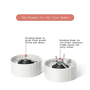 GenericBeautiful Personal Blender Set with 12 Pieces, 240 W, White Icing by Drew Barrymore