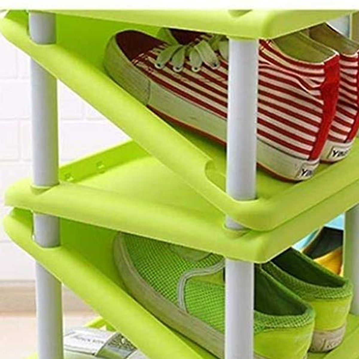 DINGZZ Storage Shoes, Multi-Layer Shoe Rack Household Economical Simple Shoe Cabinet Plastic Shoes