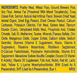 Meow Mix Ocean Explosion Tartar Control Cat Treats, 2.1 Ounce Pouch (Pack of 12)