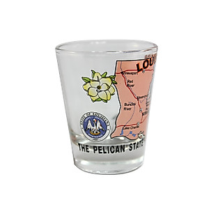 Souvenir Shot Glass - Louisiana