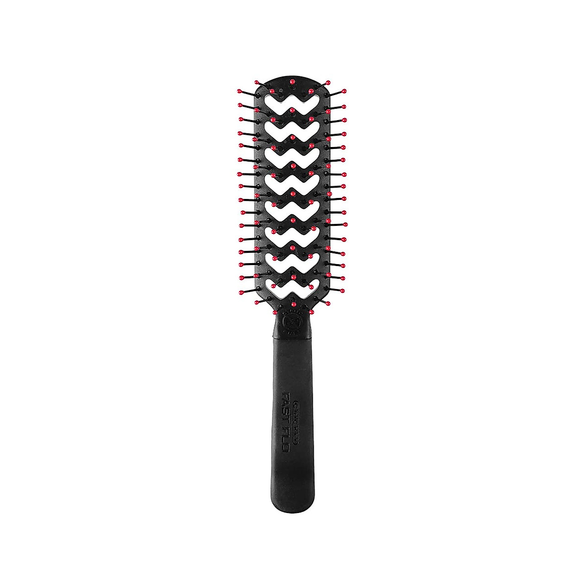 Cricket Static Free Fast Flo Vent Hair Brush - Quick Blow Drying, Easy Styling, and Tangle-Free Detangling for All Hair Types, Long, Short, Thick, Thin, Curly, Straight, and Wavy