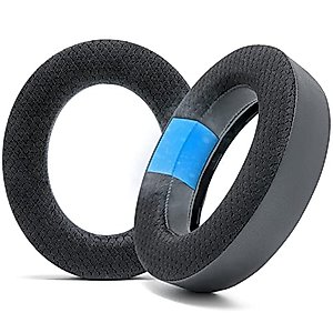 WC Freeze HS60 - Cooling Gel Replacement Earpads for Corsair HS50, HS60, HS70 & More by Wicked Cushions - Boost Comfort, Durability, Thickness & Sound Isolation for Epic Gaming Sessions | Black